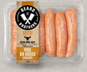 Pork Rib Rocker Sausages - Beard BrothersBeard Brothers